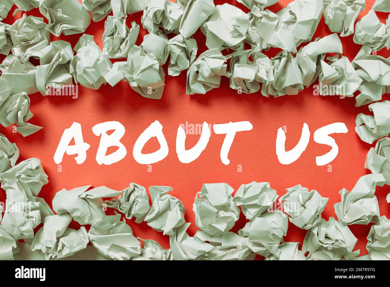 Inspiration showing sign About Us. Conceptual photo to introduce who or ...