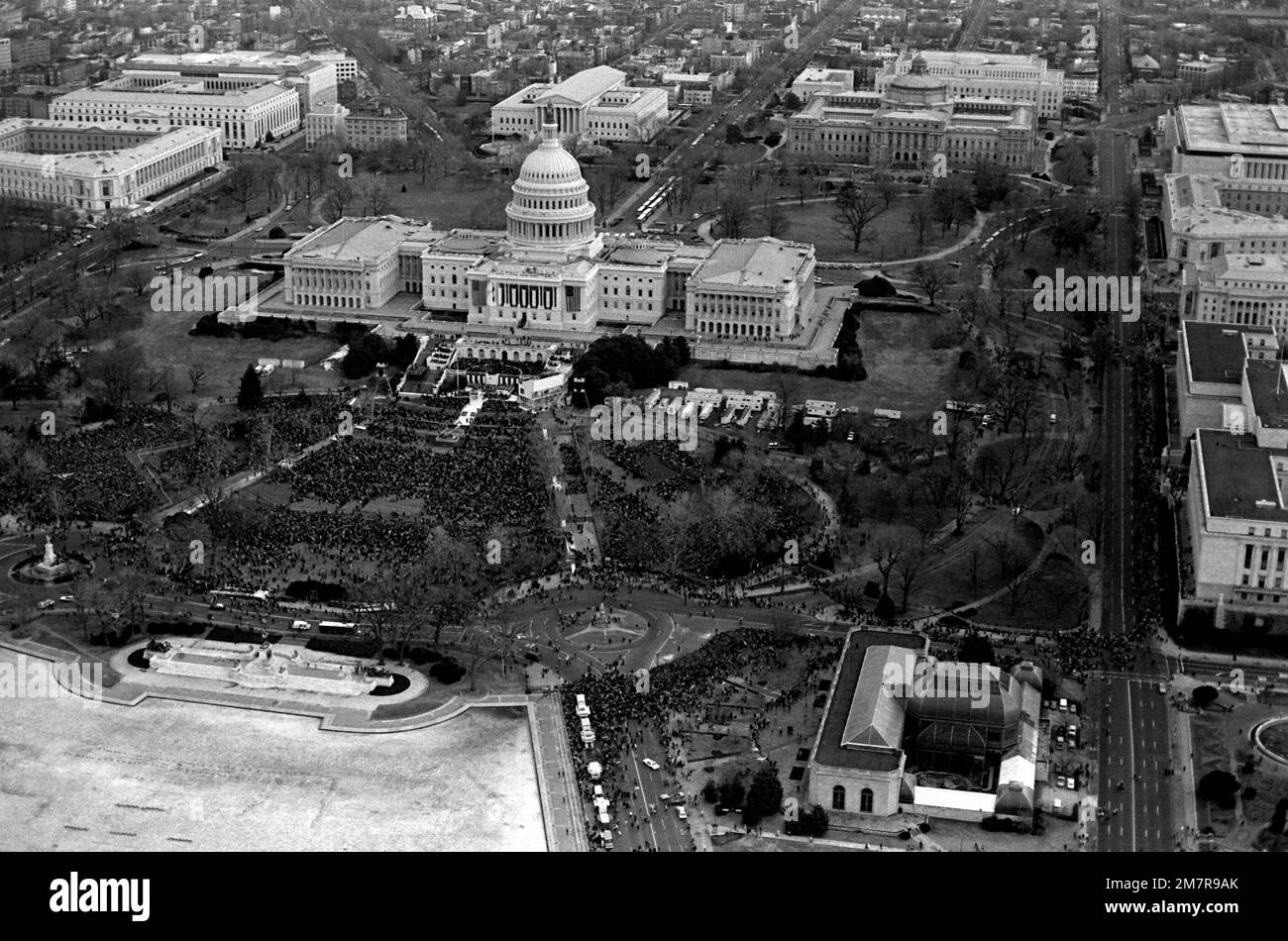Ronald reagan inauguration Black and White Stock Photos & Images - Alamy