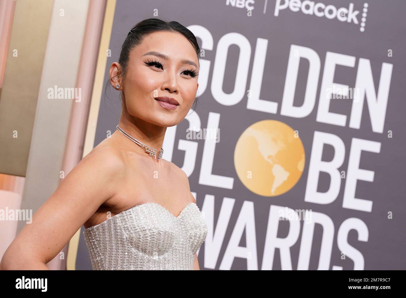 Li Jun Li arrives at the 80th annual Golden Globe Awards at the Beverly ...