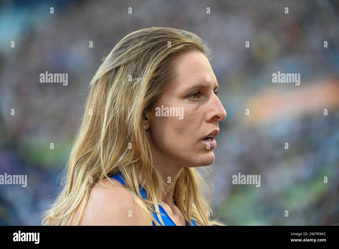 Elena Vallortigara (Italy). High Jump women. European Championships ...
