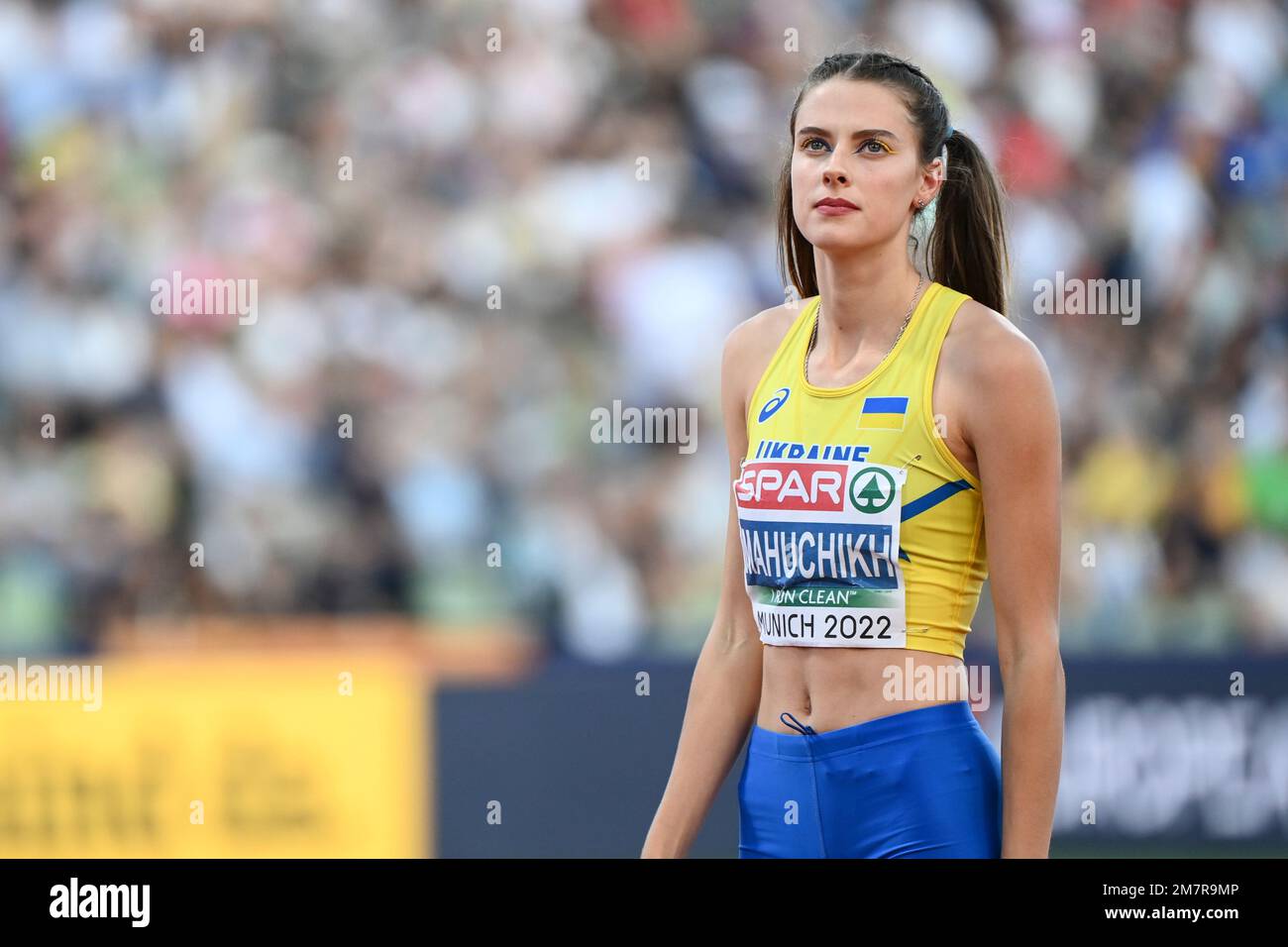Yaroslava Mahuchikh (Ukraine). High Jump women. European Championships ...