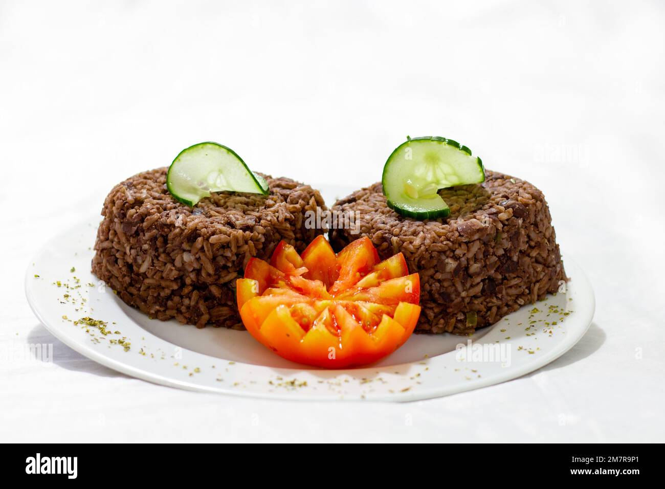 arros con gris, traditional cuban dish Stock Photo - Alamy