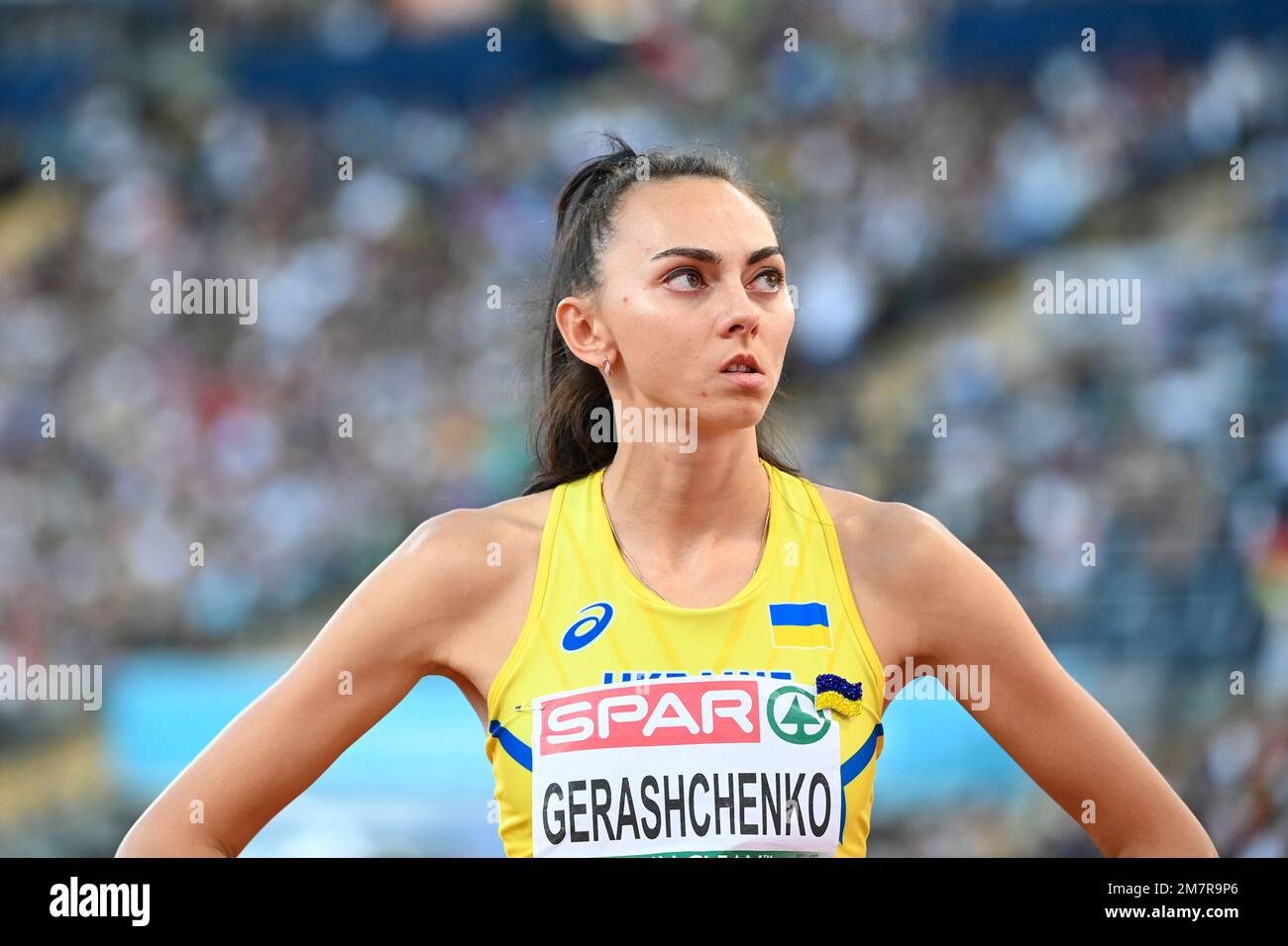 Iryna Herashchenko (Ukraine). High Jump women. European Championships ...
