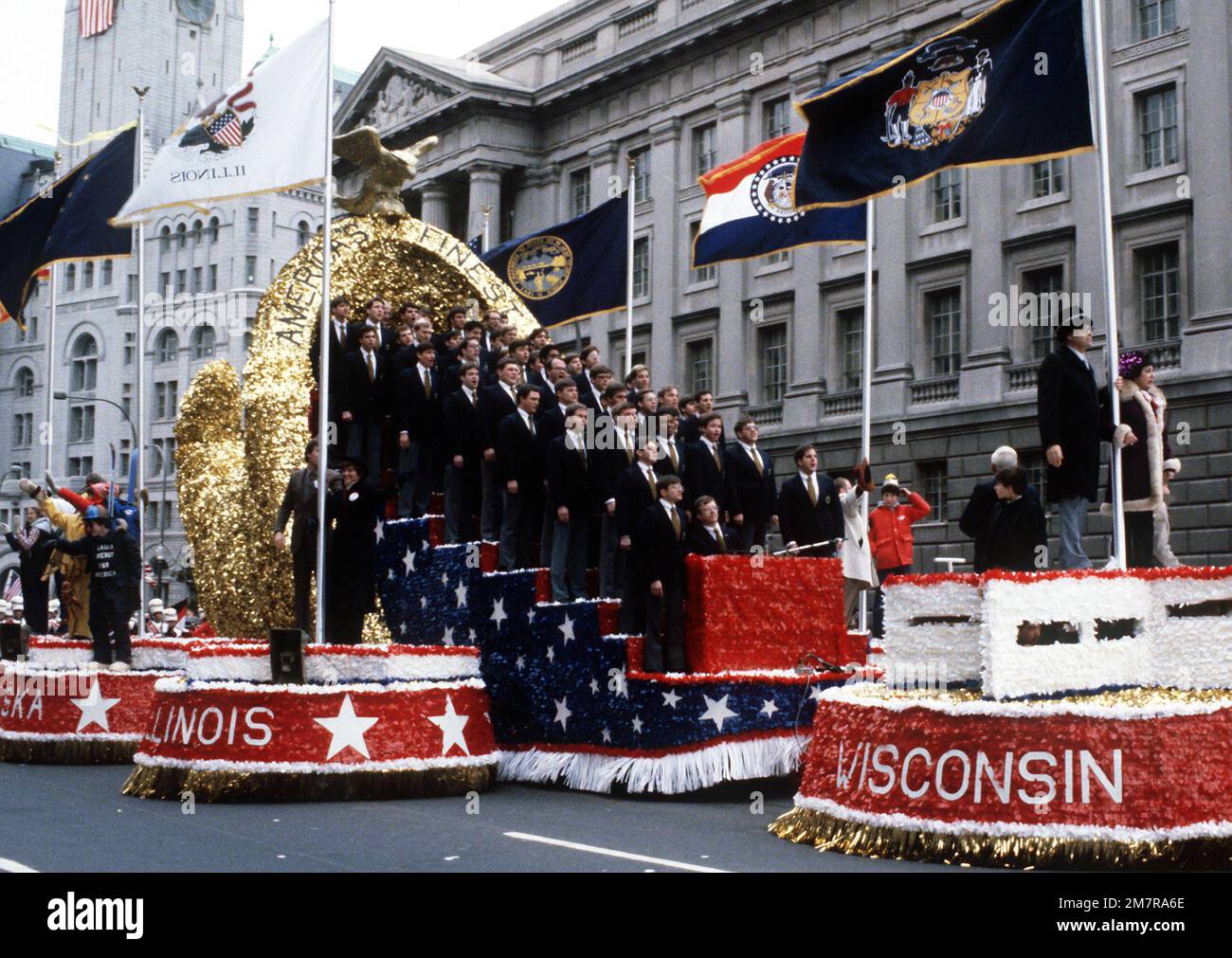 The Varsity Glee Club of Indiana's Purdue University ride on the 150 ...