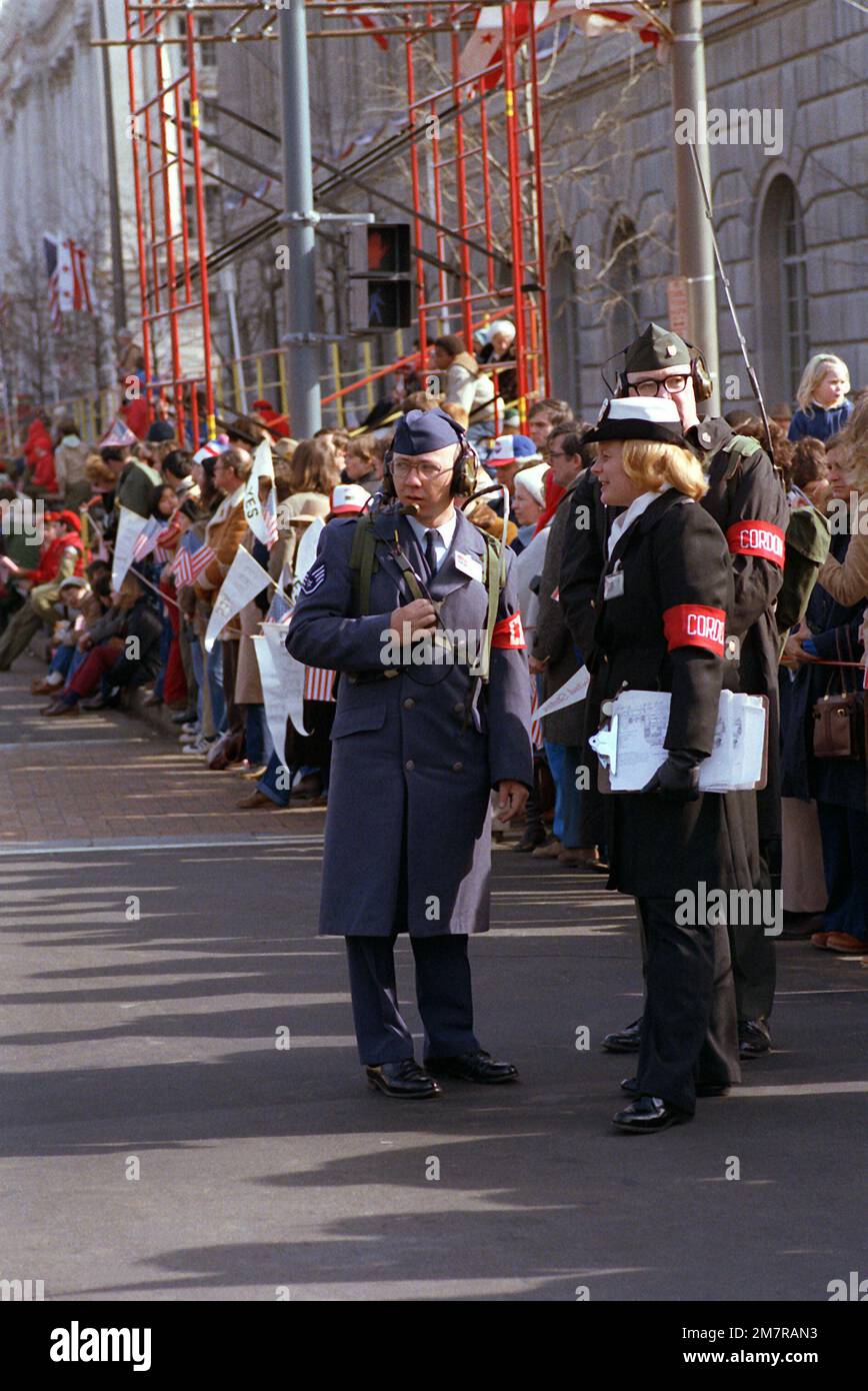 On Inauguration Day an Air Force staff sergeant, one of the radio ...