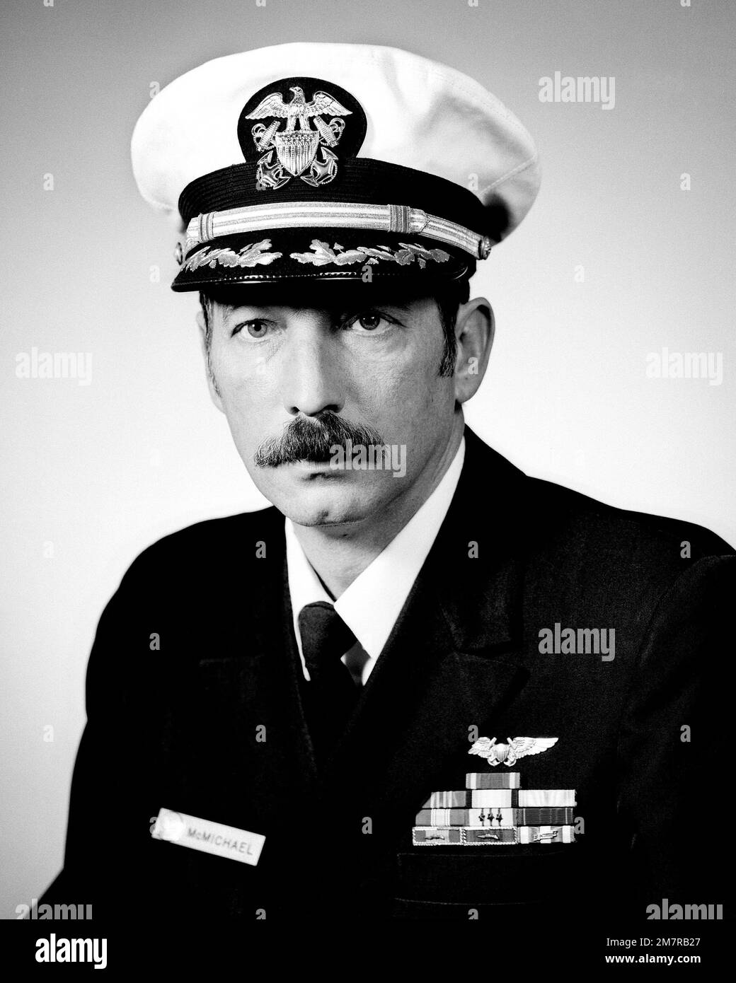 CDR William A. Mcmichael Jr., USN (covered). Country: Unknown Stock ...
