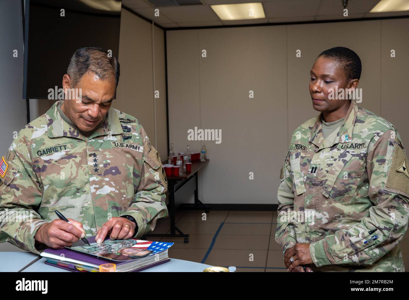 FORT HOOD, Texas – U.S. Army Gen. Michael Garrett, the U.S. Forces ...