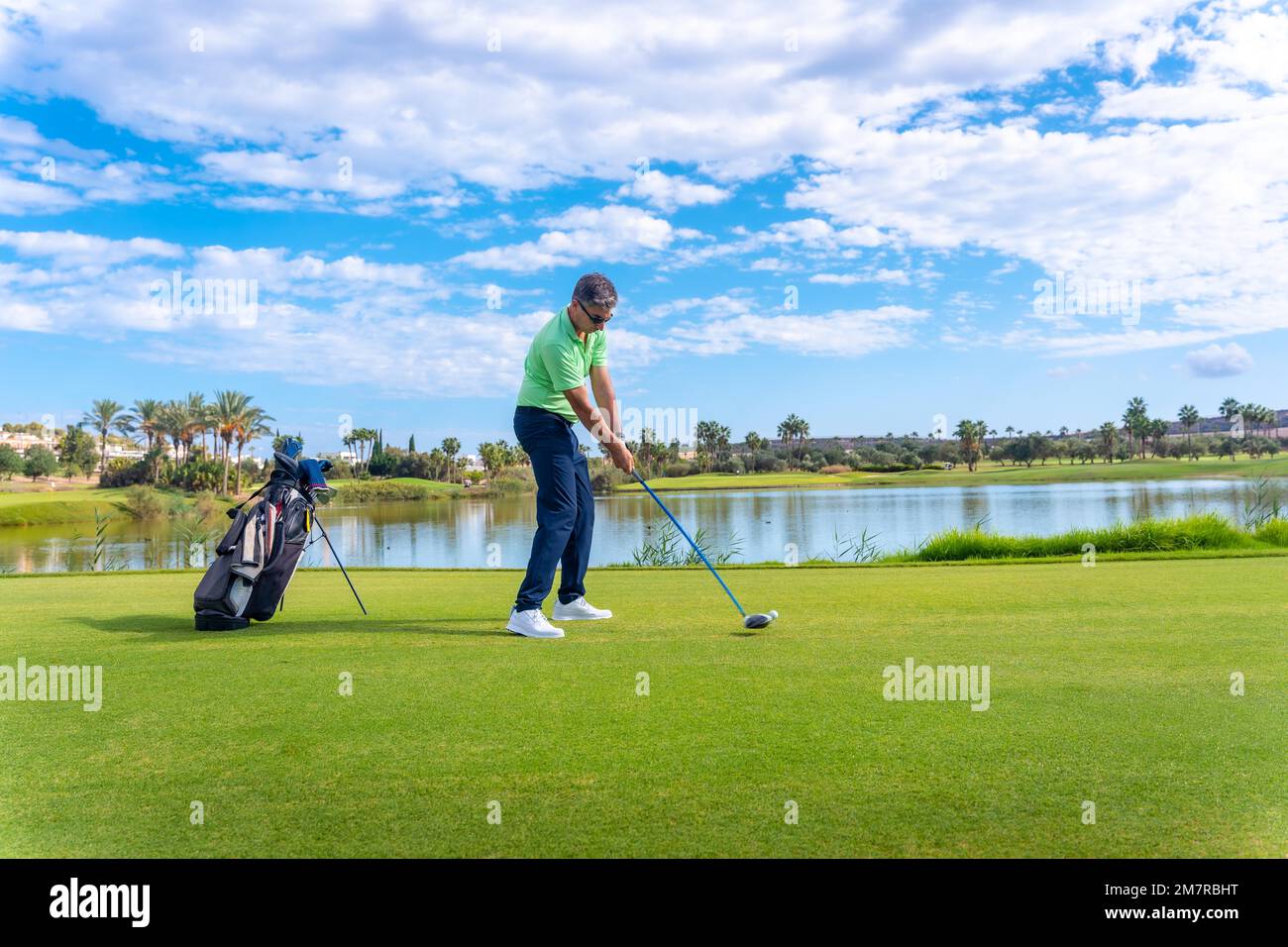 Golf golfer hi-res stock photography and images - Alamy