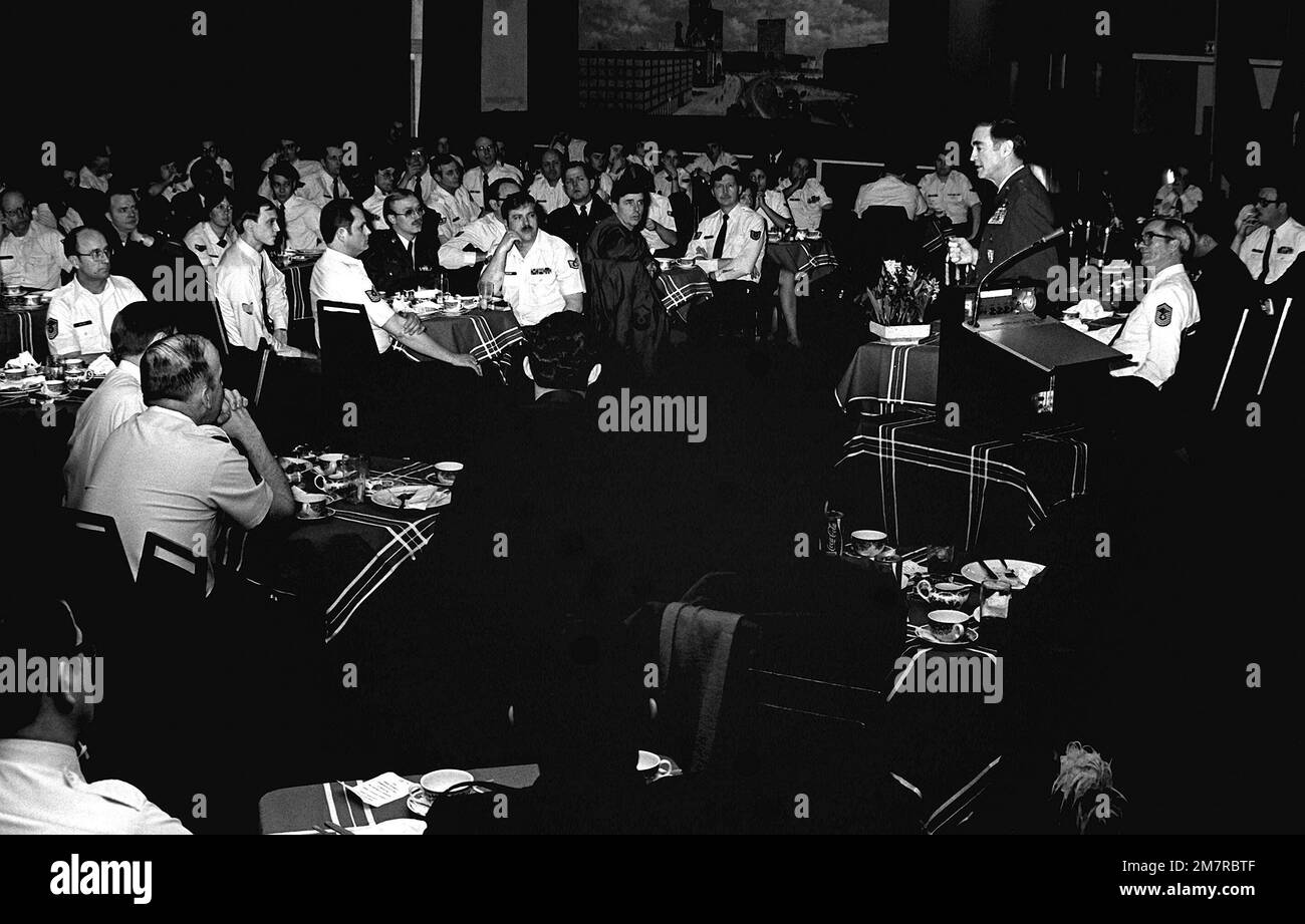 GEN Charles A. Gabriel, commander in chief, U.S. Air Force Europe ...