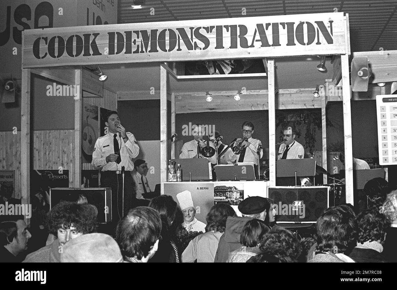 The Friends Octet of the U.S. Air Force Europe Band performs at the U.S ...