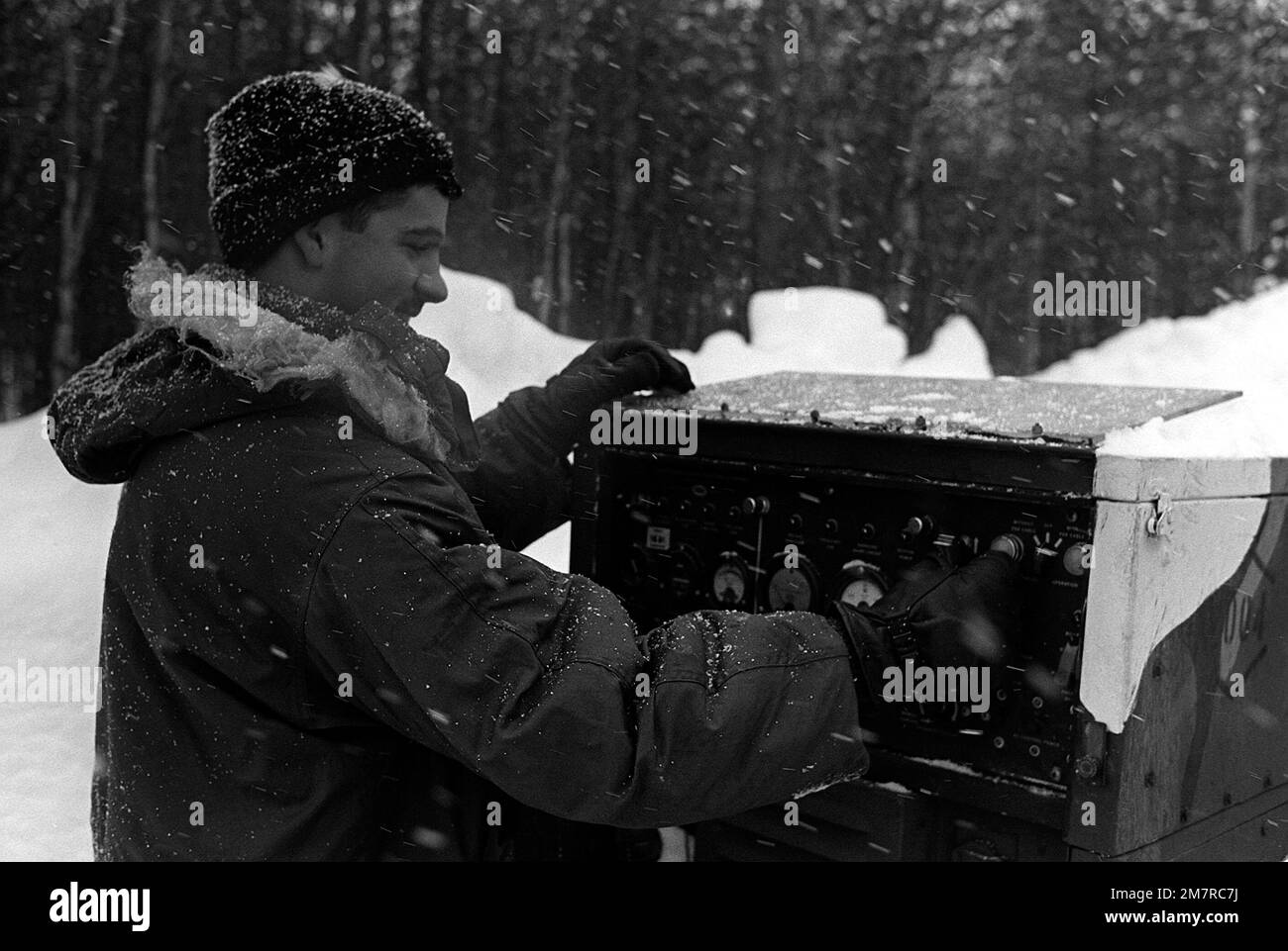 A Marine from the 36th Marine Amphibious Unit prepares to start a ...