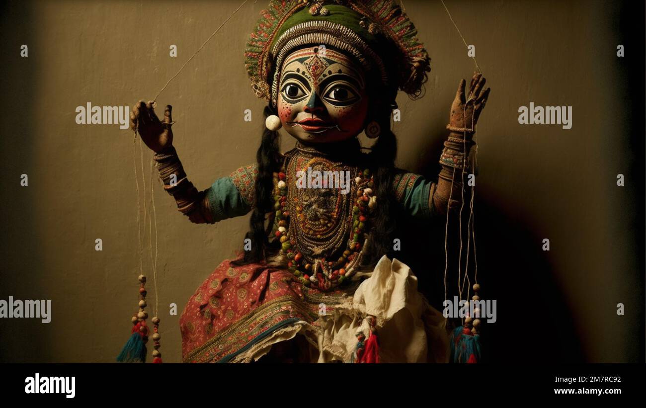 Puppetry indian hi-res stock photography and images - Alamy