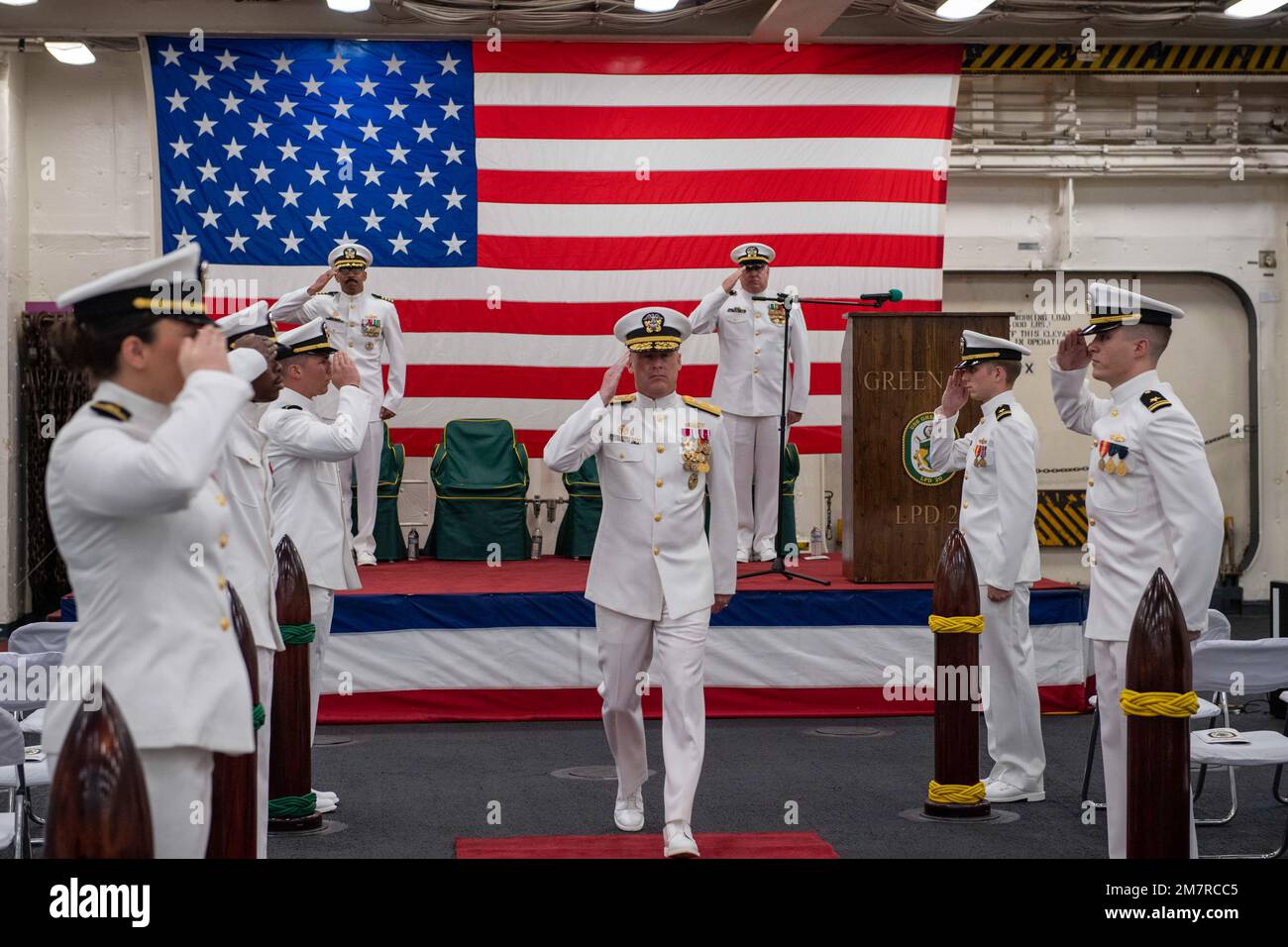 SASEBO, Japan (May 12, 2022) Rear Adm. Chris Engdahl, Commander ...