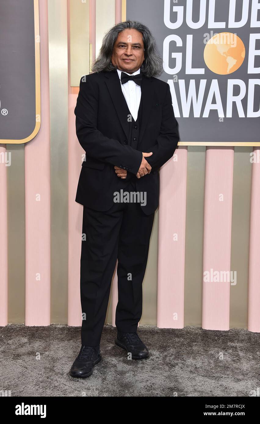 Pan Nalin arrives at the 80th annual Golden Globe Awards at the Beverly ...