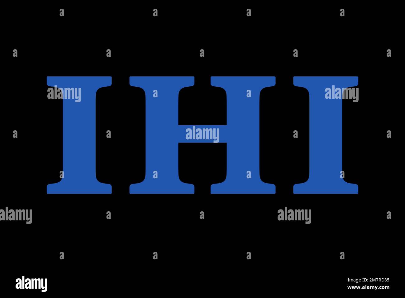 IHI Corporation, Logo, Black background Stock Photo - Alamy