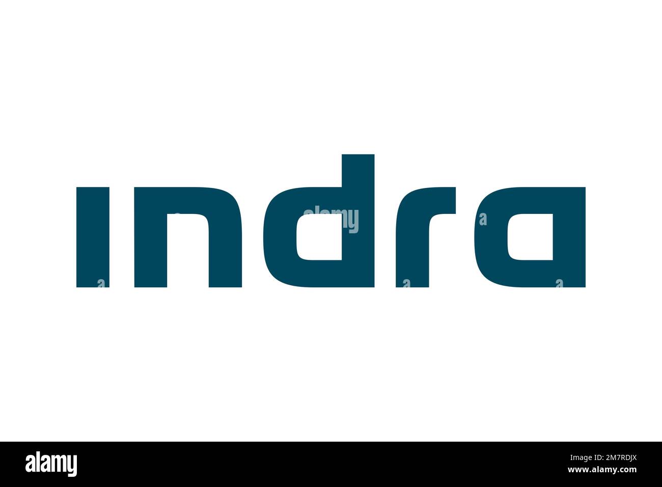 Indra Sistemas, Logo, White background Stock Photo - Alamy