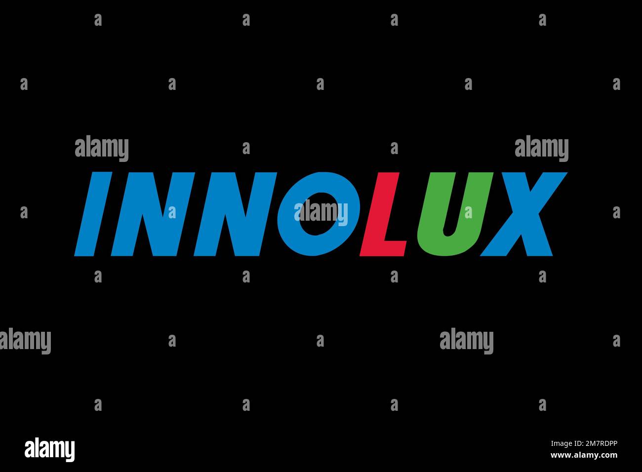 InnoLux Corporation, Logo, Black background Stock Photo - Alamy
