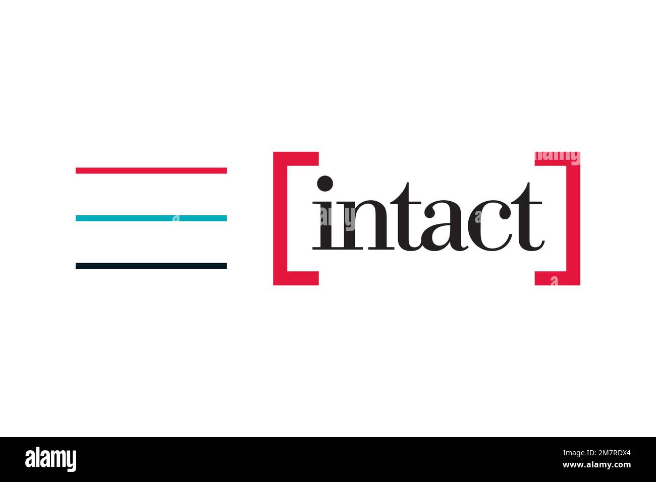 Intact Financial, Logo, White background Stock Photo - Alamy