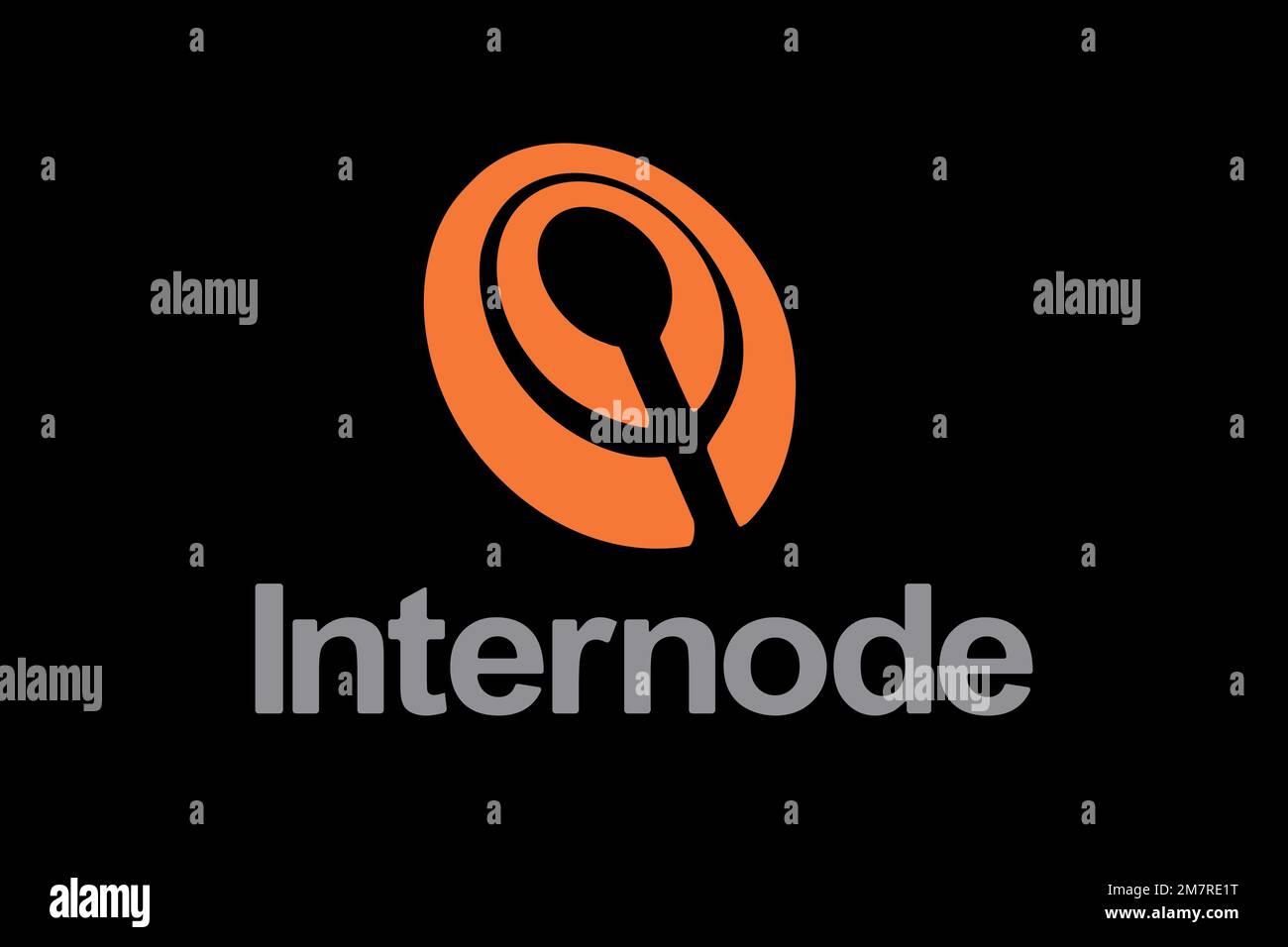Internode ISP, Logo, Black background Stock Photo - Alamy
