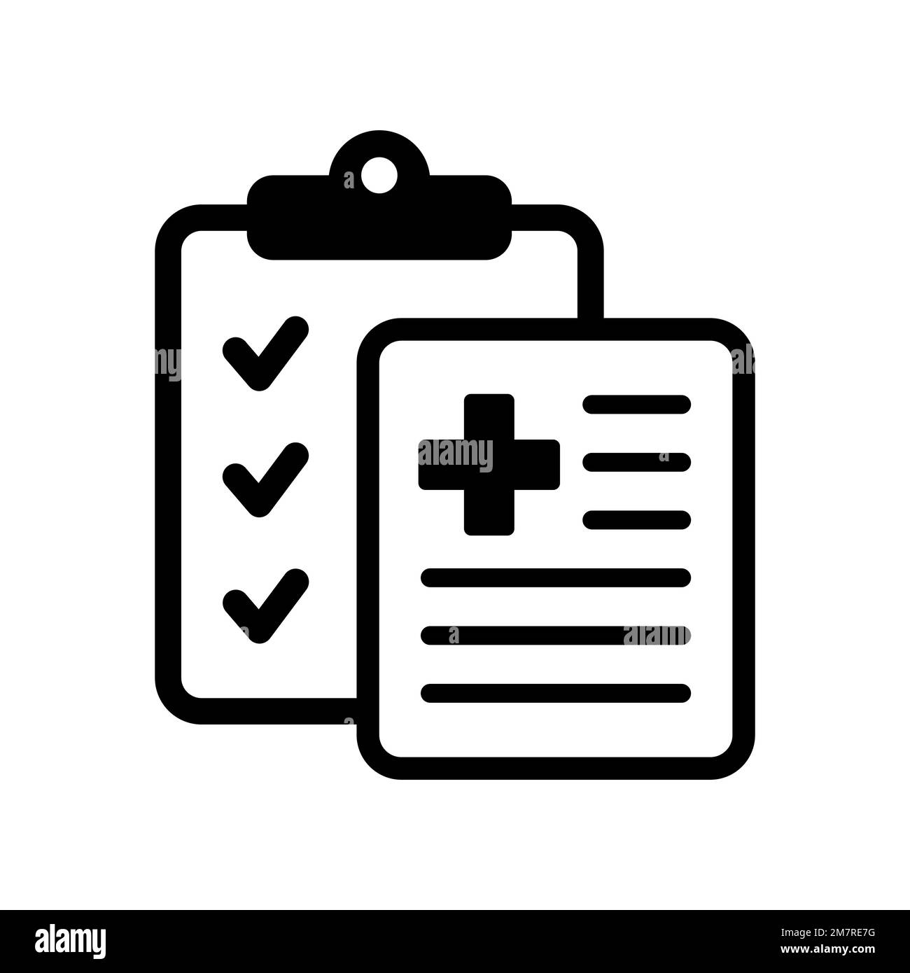 Medical card icon. Medical insurance sign. Medical record. Medical ...