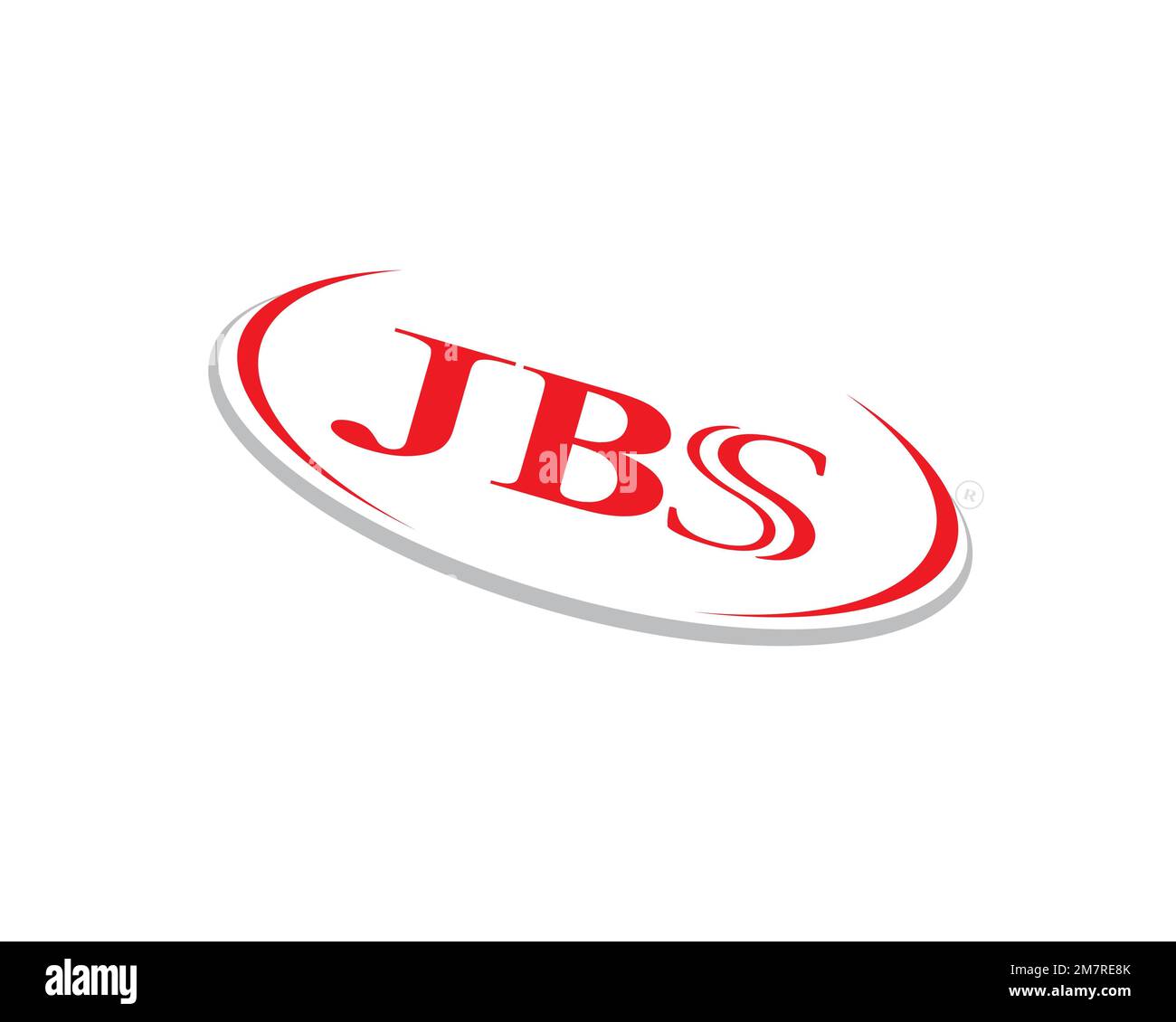 JBS S. A. rotated logo, white background B Stock Photo - Alamy