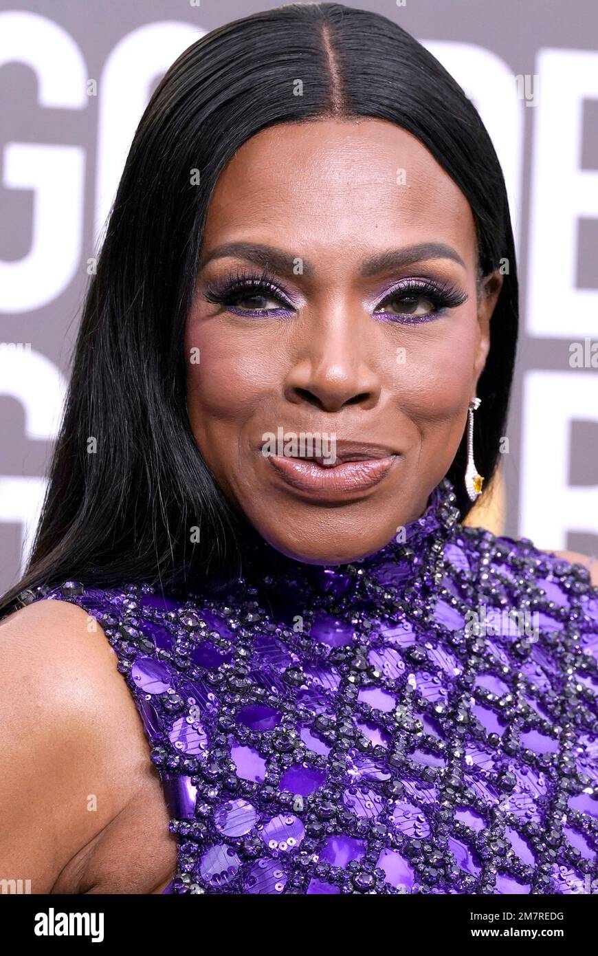 Sheryl Lee Ralph arrives at the 80th annual Golden Globe Awards at the ...
