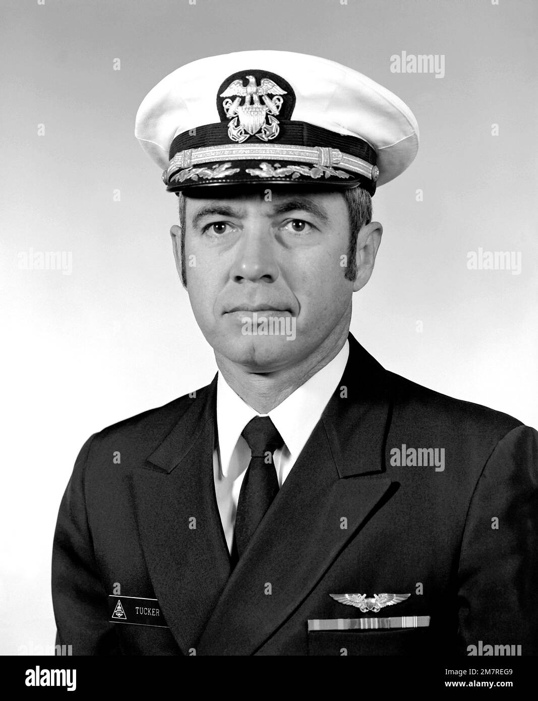 CDR Gary L. Tucker, USN (covered). Country: Unknown Stock Photo - Alamy