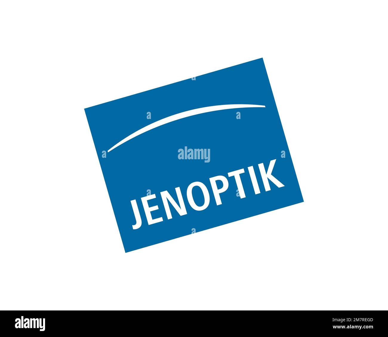 Jenoptik, rotated logo, white background Stock Photo - Alamy
