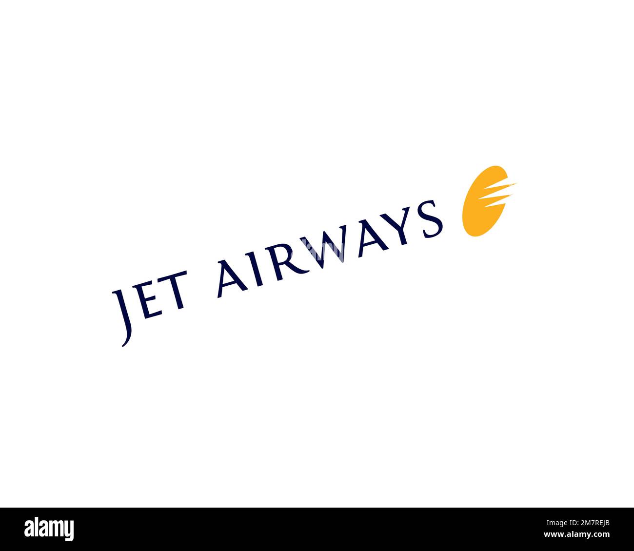 Jet Airways, rotated logo, white background Stock Photo - Alamy