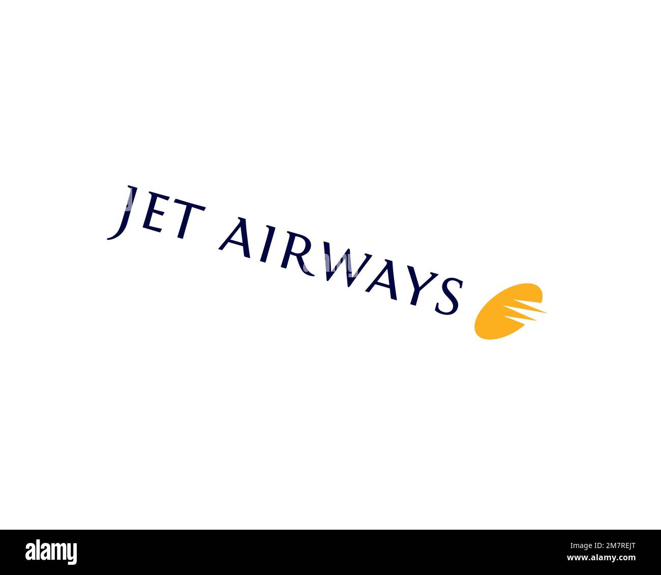 Jet Airways, rotated logo, white background B Stock Photo - Alamy