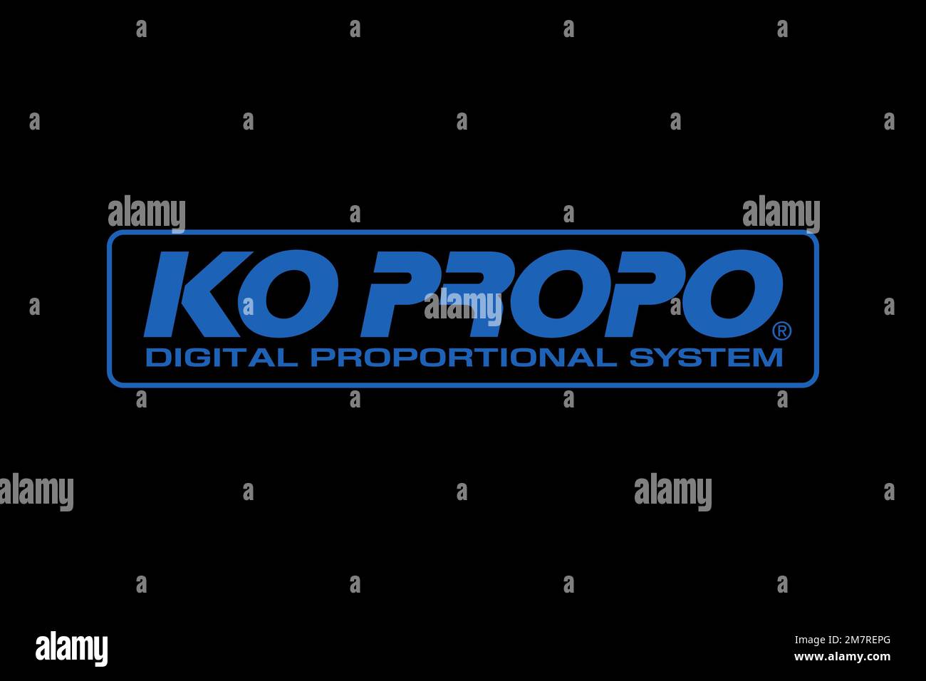 KO PROPO, Logo, Black background Stock Photo - Alamy