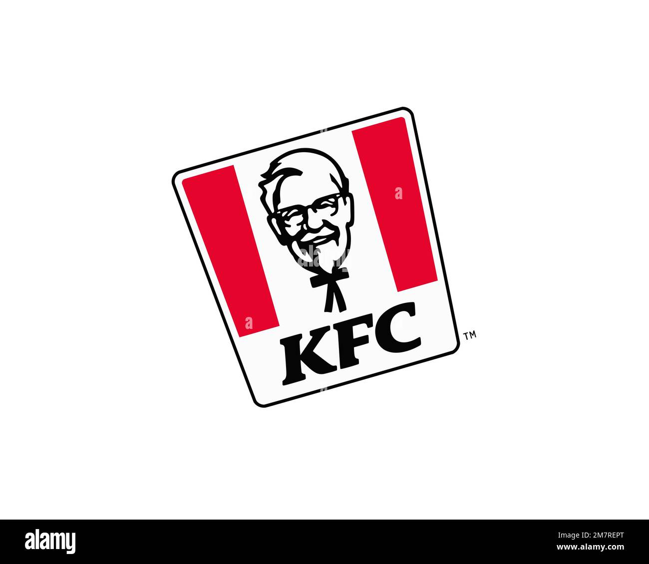 Kfc logo white background hi-res stock photography and images - Alamy