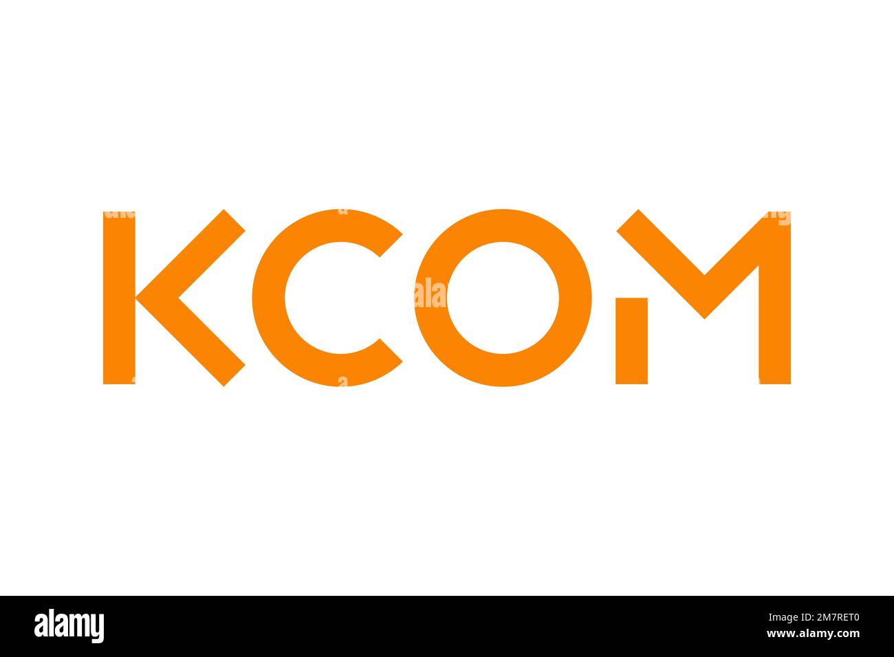 KCOM Group, Logo, White background Stock Photo - Alamy