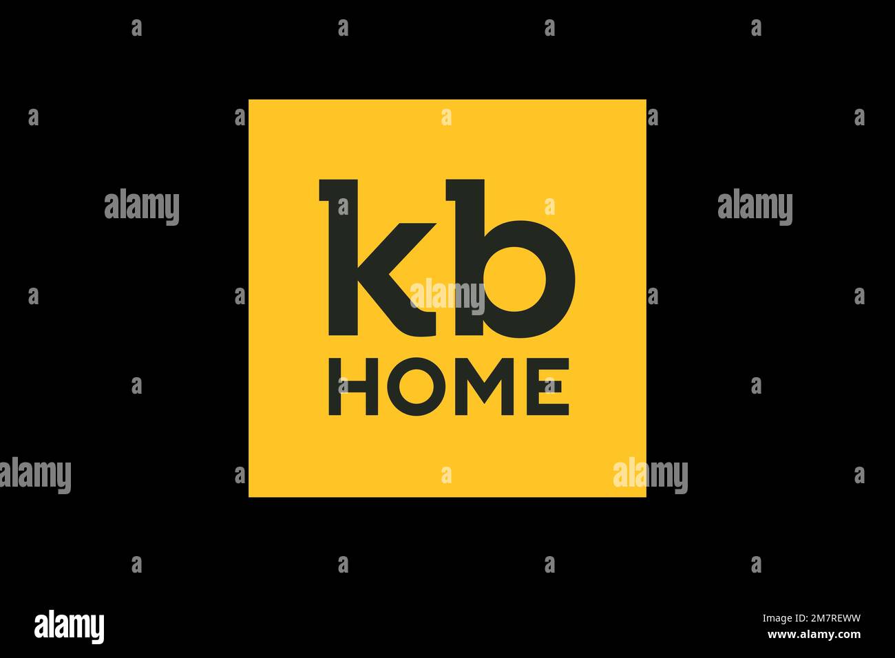 KB Home, Logo, Black background Stock Photo - Alamy