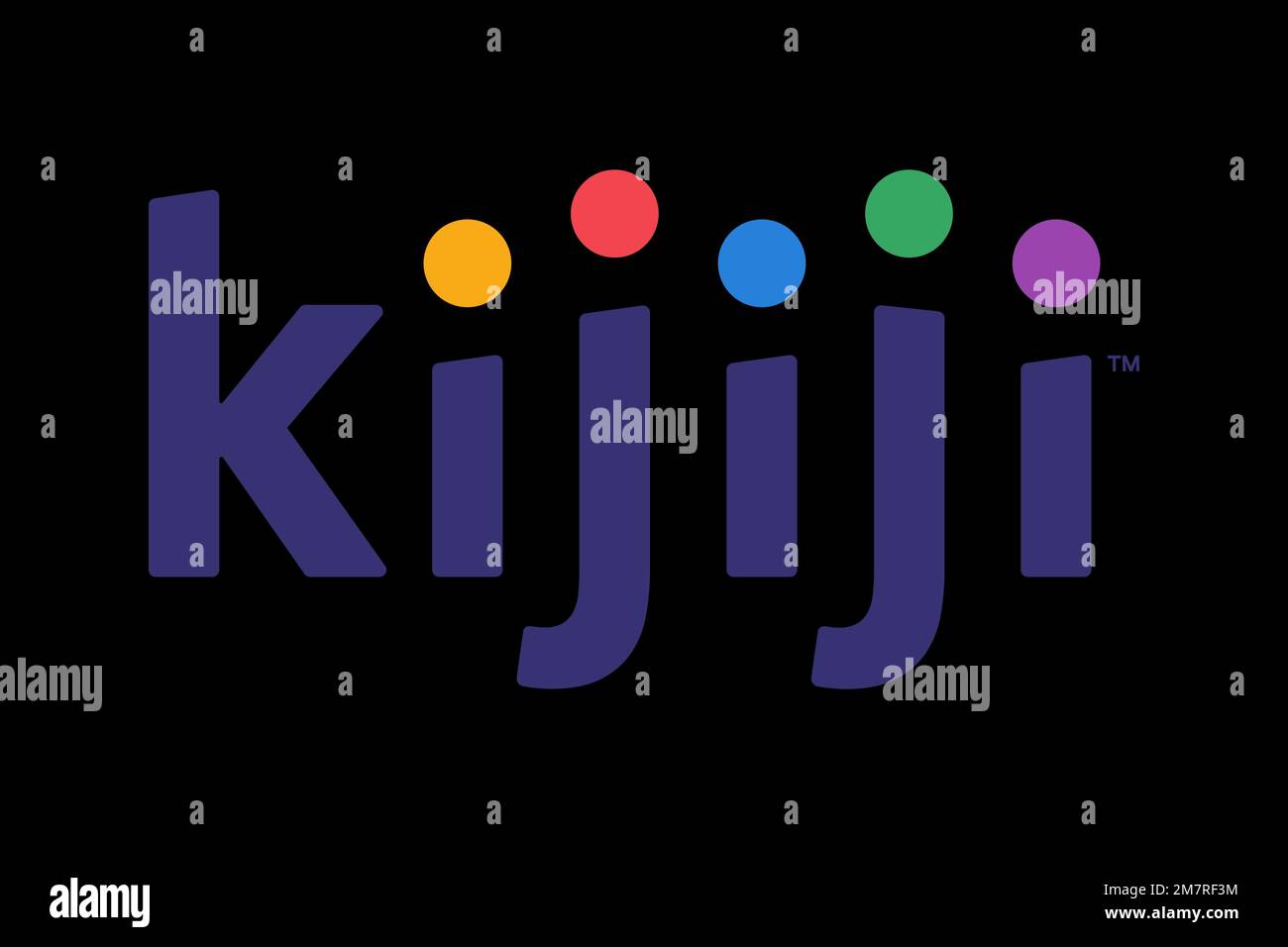 Kijiji, Logo, Black background Stock Photo - Alamy