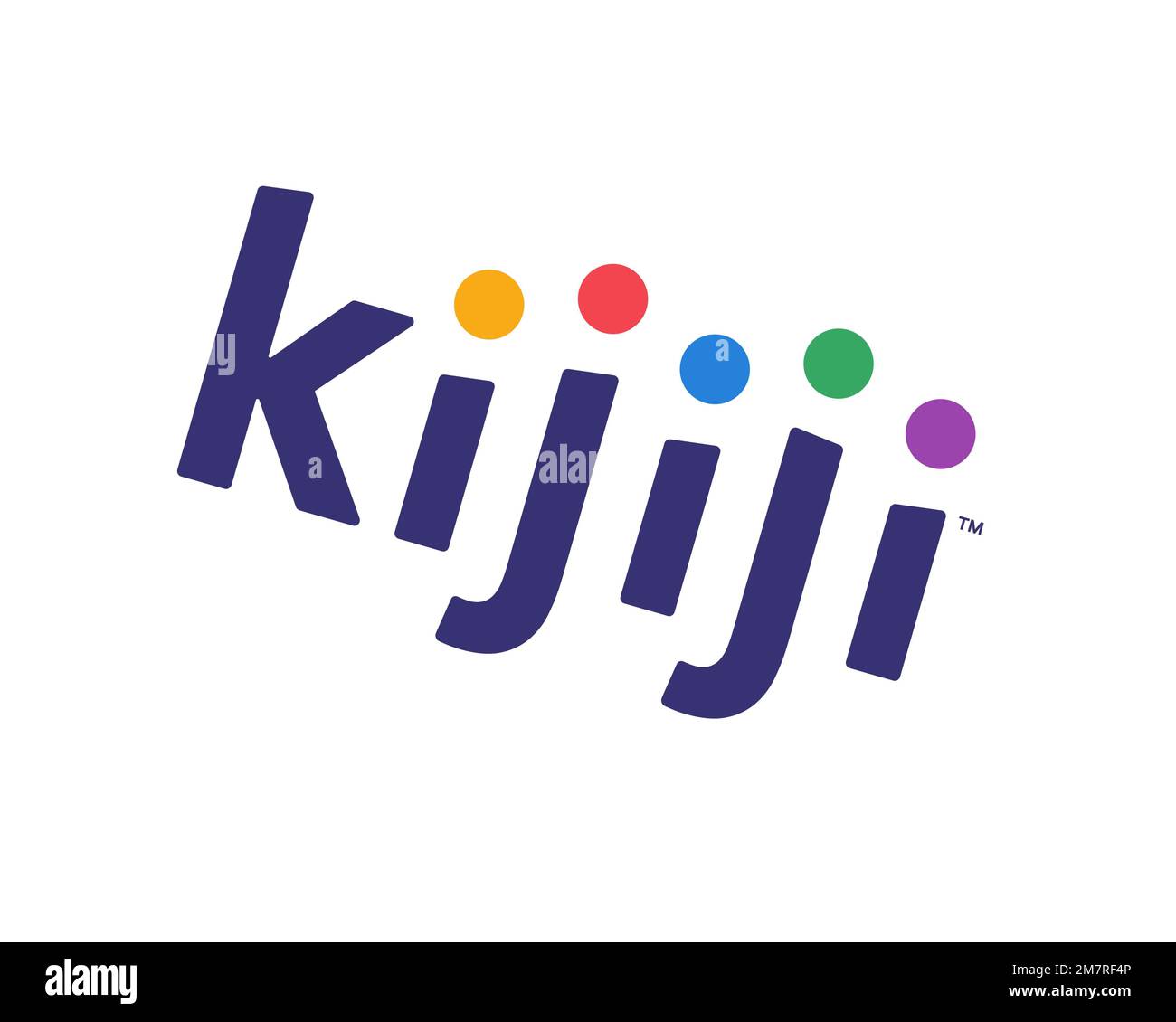 Kijiji, rotated logo, white background B Stock Photo - Alamy