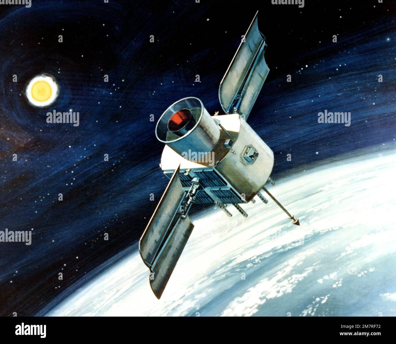 Artists Concept Of The Global Positioning System Satellite Navigation System Using Timing And