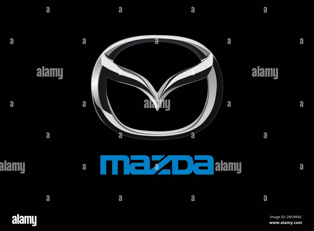 The mazda symbol mazda hi-res stock photography and images - Alamy