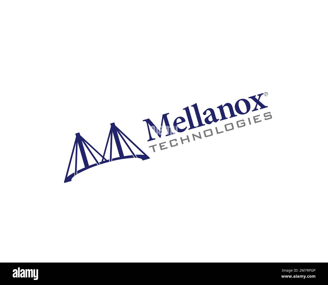 Mellanox Technologies, rotated logo, white background Stock Photo - Alamy