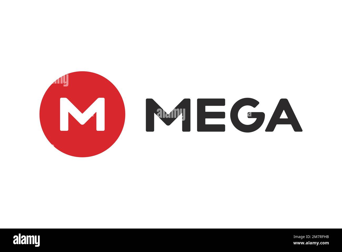 Mega service, Logo, White background Stock Photo - Alamy