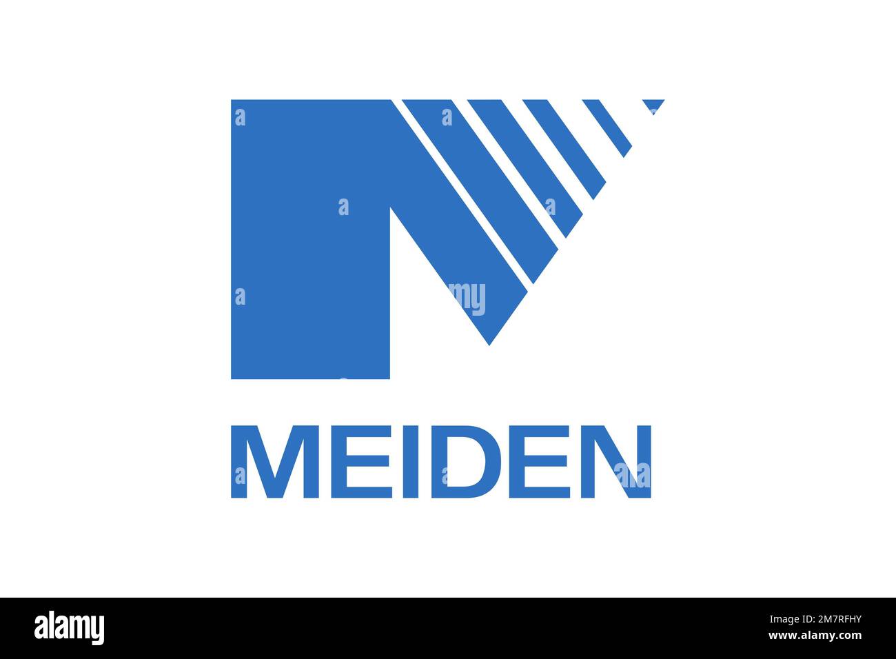 Meidensha, Logo, White background Stock Photo - Alamy