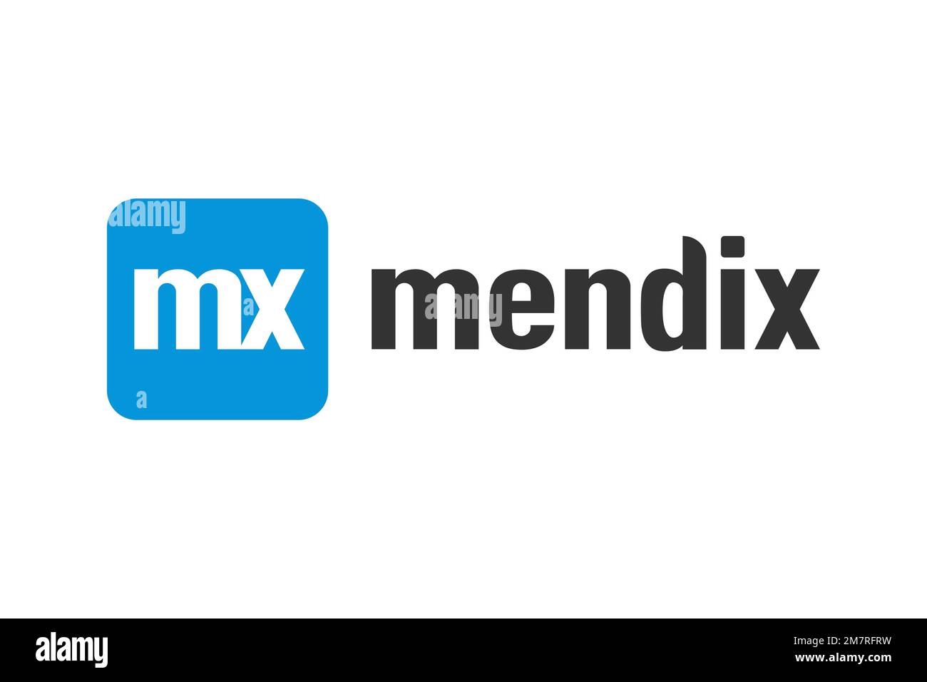 Mendix, Logo, White background Stock Photo - Alamy