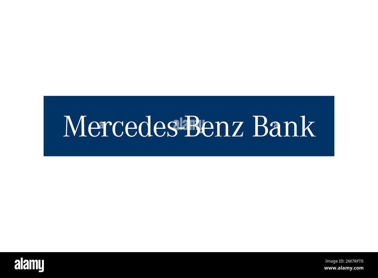 Mercedes Benz Bank, Logo, White background Stock Photo - Alamy