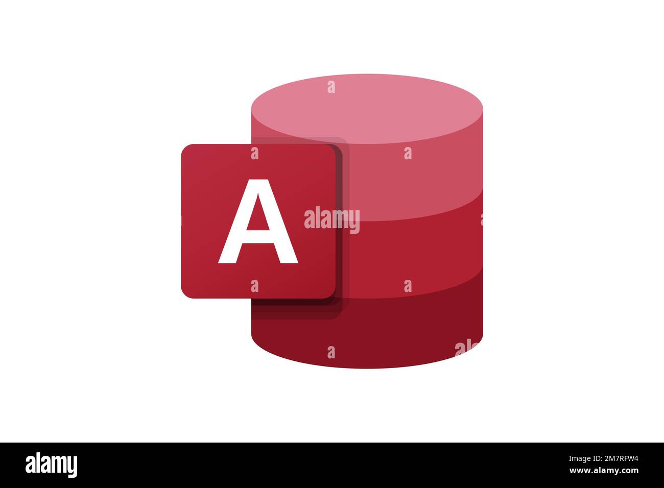 Microsoft Access, Logo, White background Stock Photo - Alamy