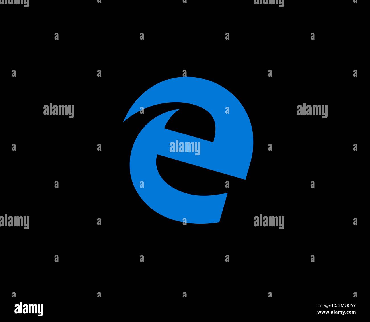 Microsoft edge symbol hi-res stock photography and images - Alamy