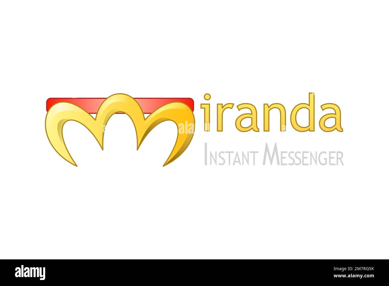 Miranda IM, Logo, White background Stock Photo - Alamy