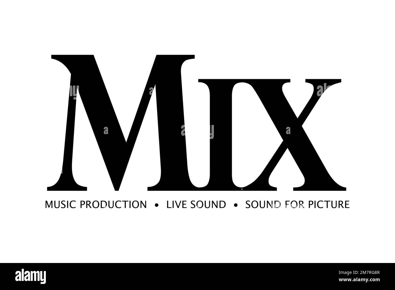 Mix magazine, Logo, White background Stock Photo - Alamy