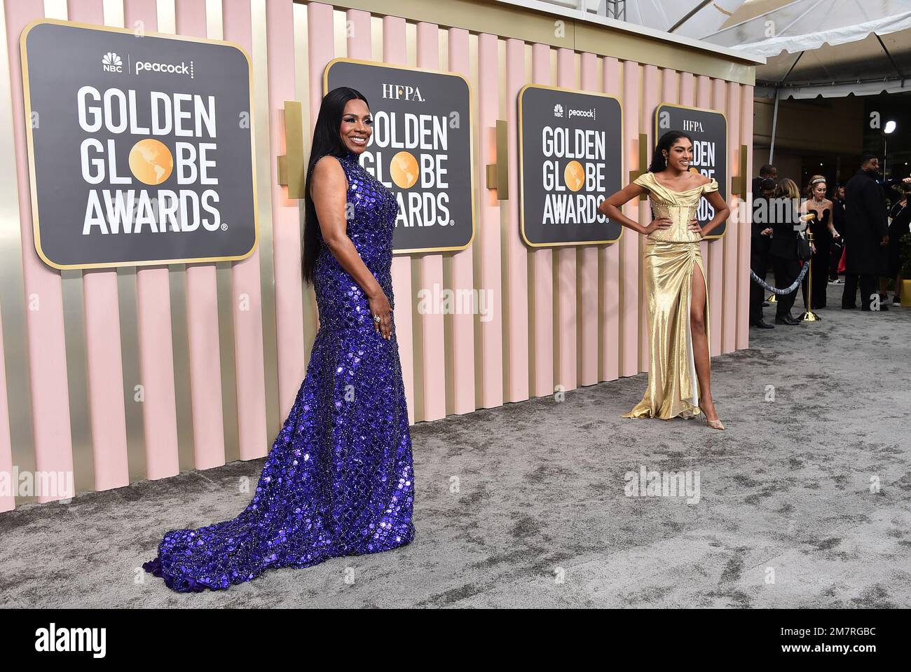 Sheryl Lee Ralph, left, and Ivy Maurice arrive at the 80th annual ...