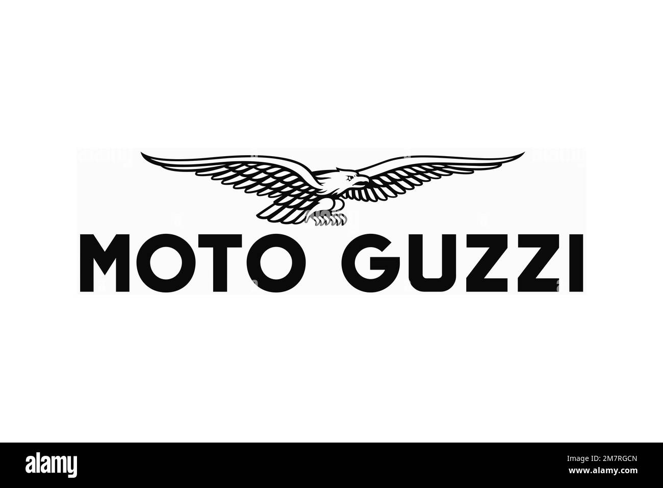 Moto Guzzi, Logo, White background Stock Photo - Alamy