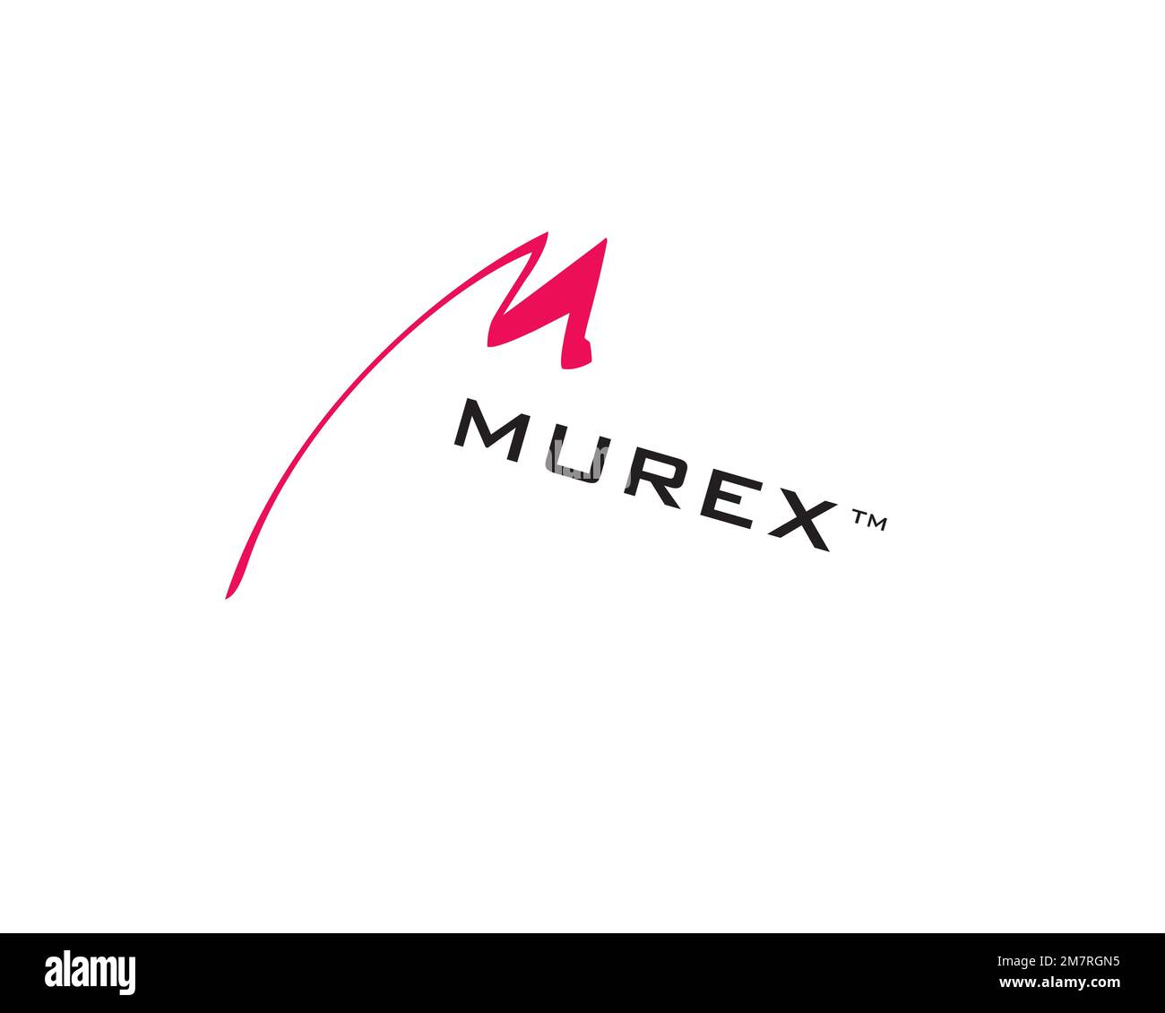 Murex financial software, rotated logo, white background B Stock Photo ...